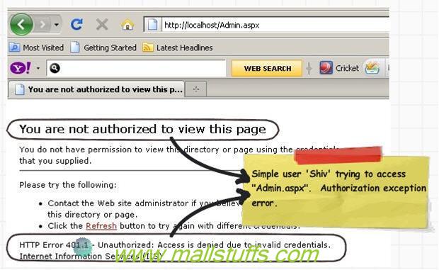 Windows Authentication and Authorization